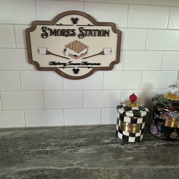 Wall Decor | Smores Station Sign With Marshmallow Design | Poshmark